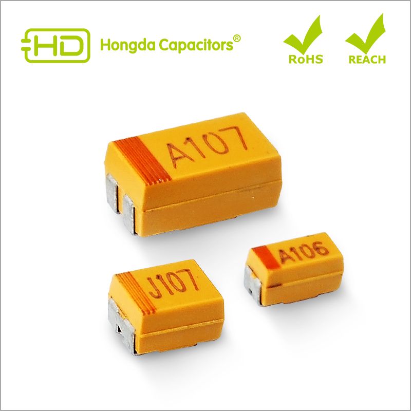 Высококачественные танталовые чип конденсаторы производства компании Hongda